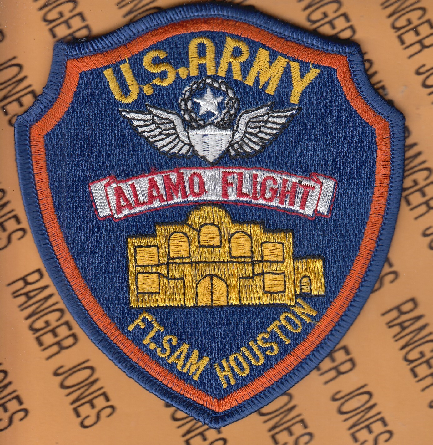 US Army Alamo Flight Ft Sam Houston Tx ~4.5" patch m/e | eBay