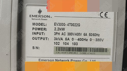 1PC Used Emerson inverter EV3000-4T0022G 380V 180 days Warranty # | eBay