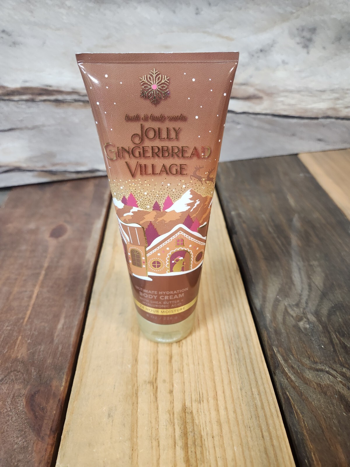 Bath & Body Works Jolly Gingerbread Village Body Cream 8oz | eBay