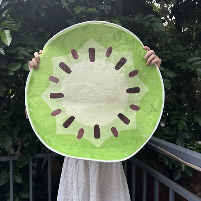 Carpet Home Decoration Fruit Round Kitchen Non-Slip Summer Gift Sweet ...