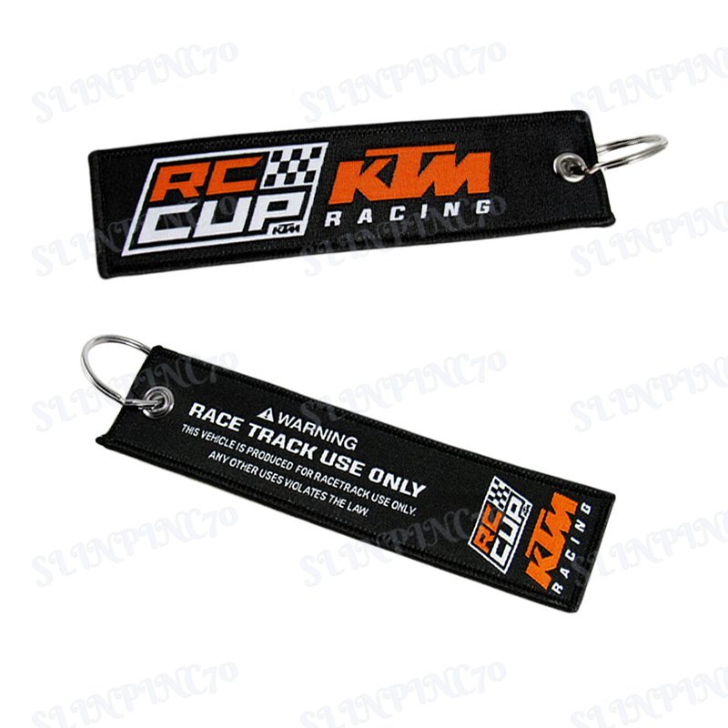 Motorcycle Key Chains Key Rings For KTM DUKE Keychain Key Tags Orange ...