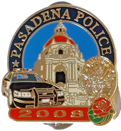 Rose Parade 2008 Pasadena Police 119th Tournament of Roses Lapel Pin | eBay