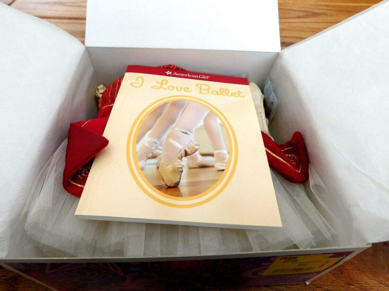 AMERICAN GIRL MYAG 2007 RUBY BALLET OUTFIT NEW IN BOX NO DOLL RETIRED ...