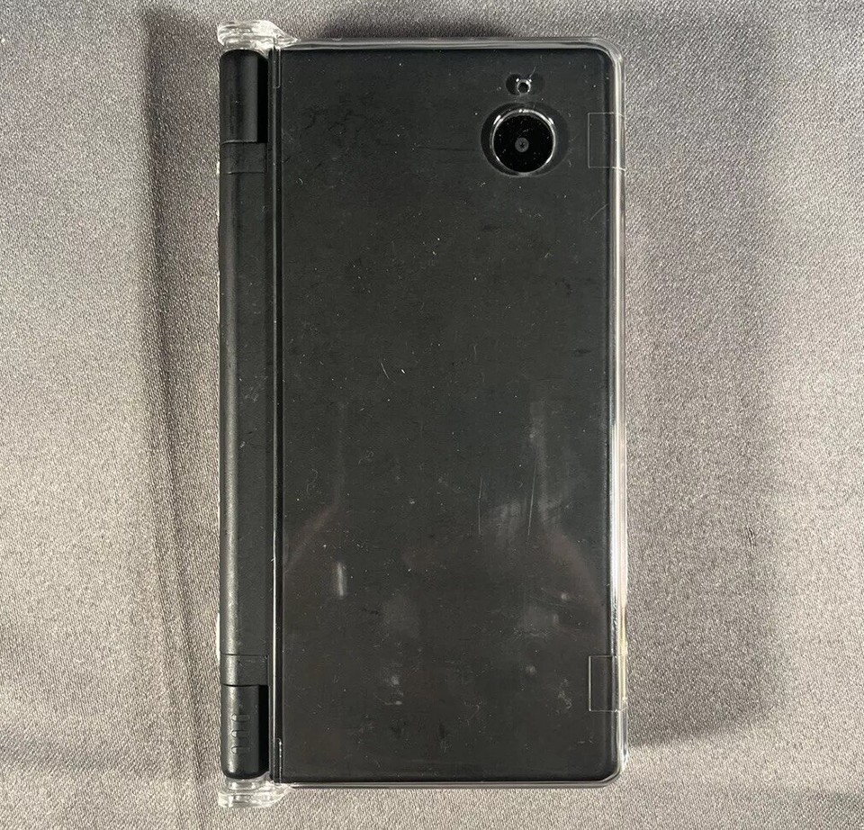 Nintendo DSi Console TWL-001(JPN) - Black w/ Clear Case, Japanese ...