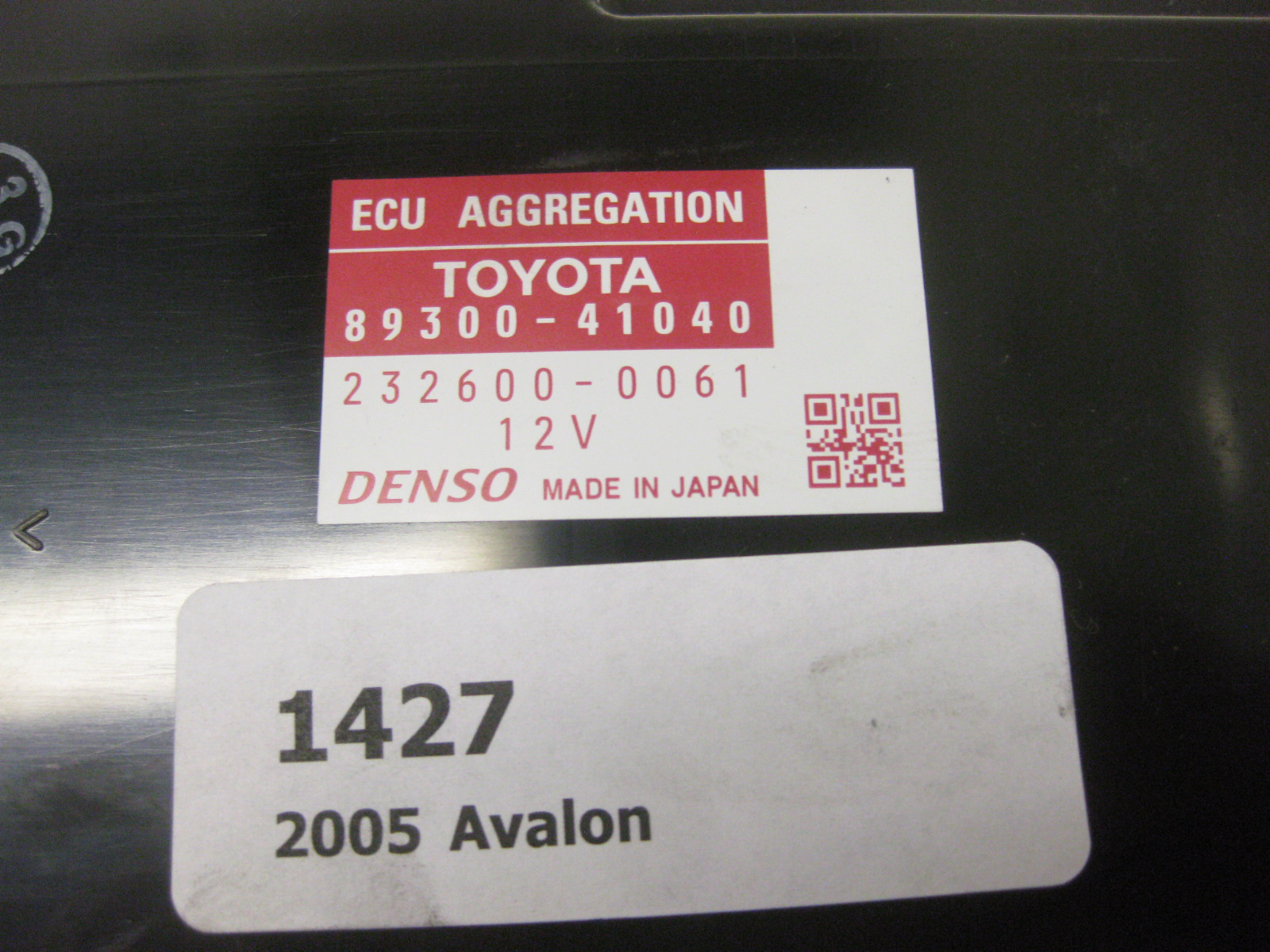 2005 TOYOTA AVALON AGGREGATION MODULE ECU 89300-41040 OEM 05 06 07 08 ...