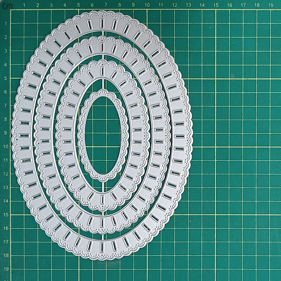 Ribbon Threading Frames Metal Cutting Dies Embossing Cuts Stencils ...