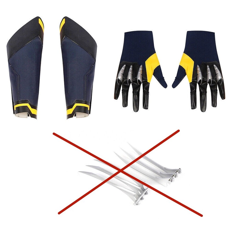 Wolverine James Logan Gloves & Claws Deadpool 3 Cosplay Gauntlet ...