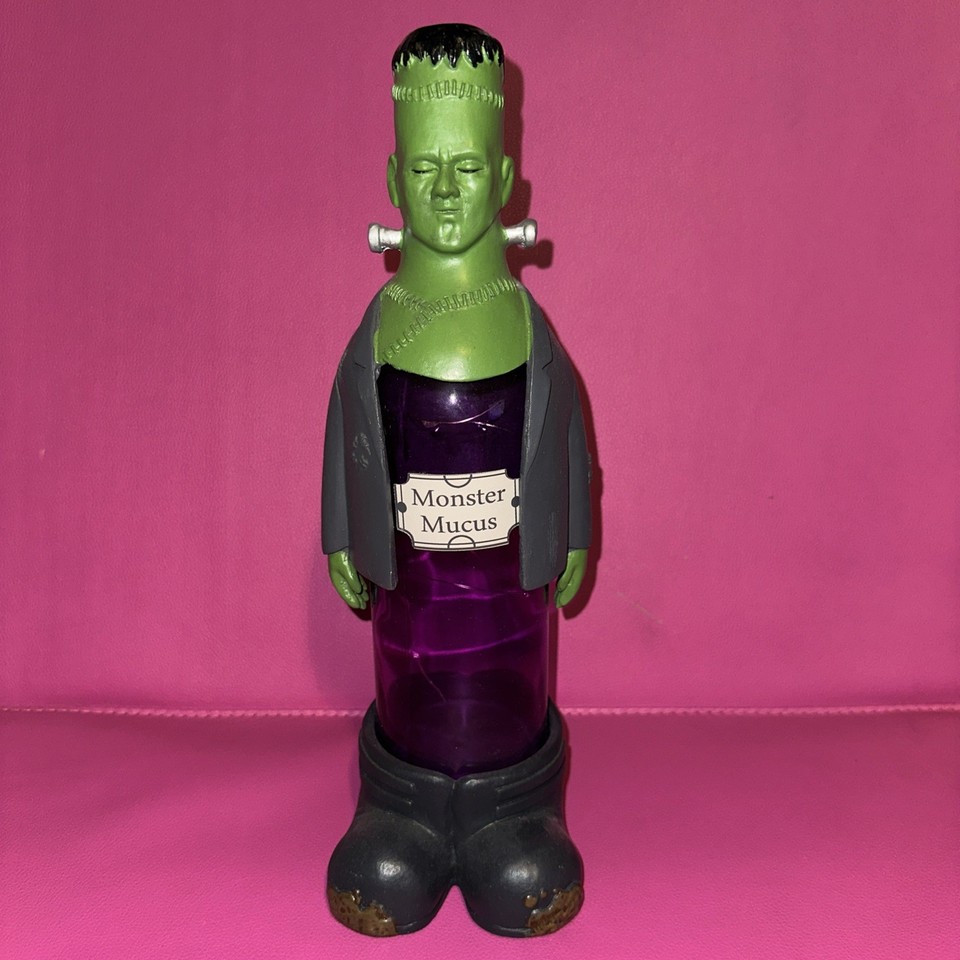 Halloween Frankenstein Monster Mucus Bottle Light Up Figure | eBay