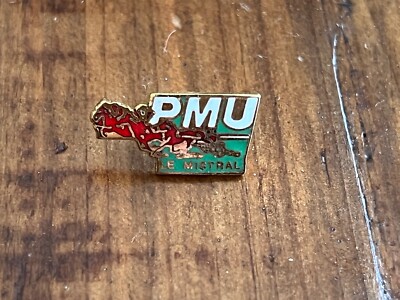 PINS PIN SPORT HIPPISME CHEVAL PMU MISTRAL | eBay