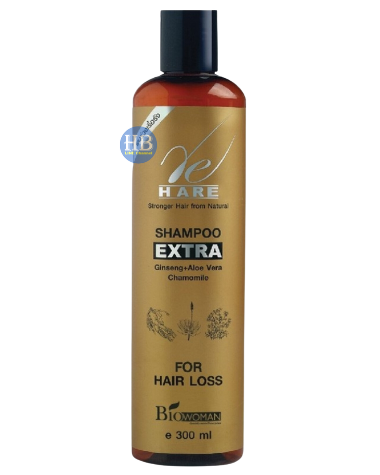 Hair Loss Shampoo Extra Biowoman -Hair Growth Fast Ginseng Aloe Vera ...