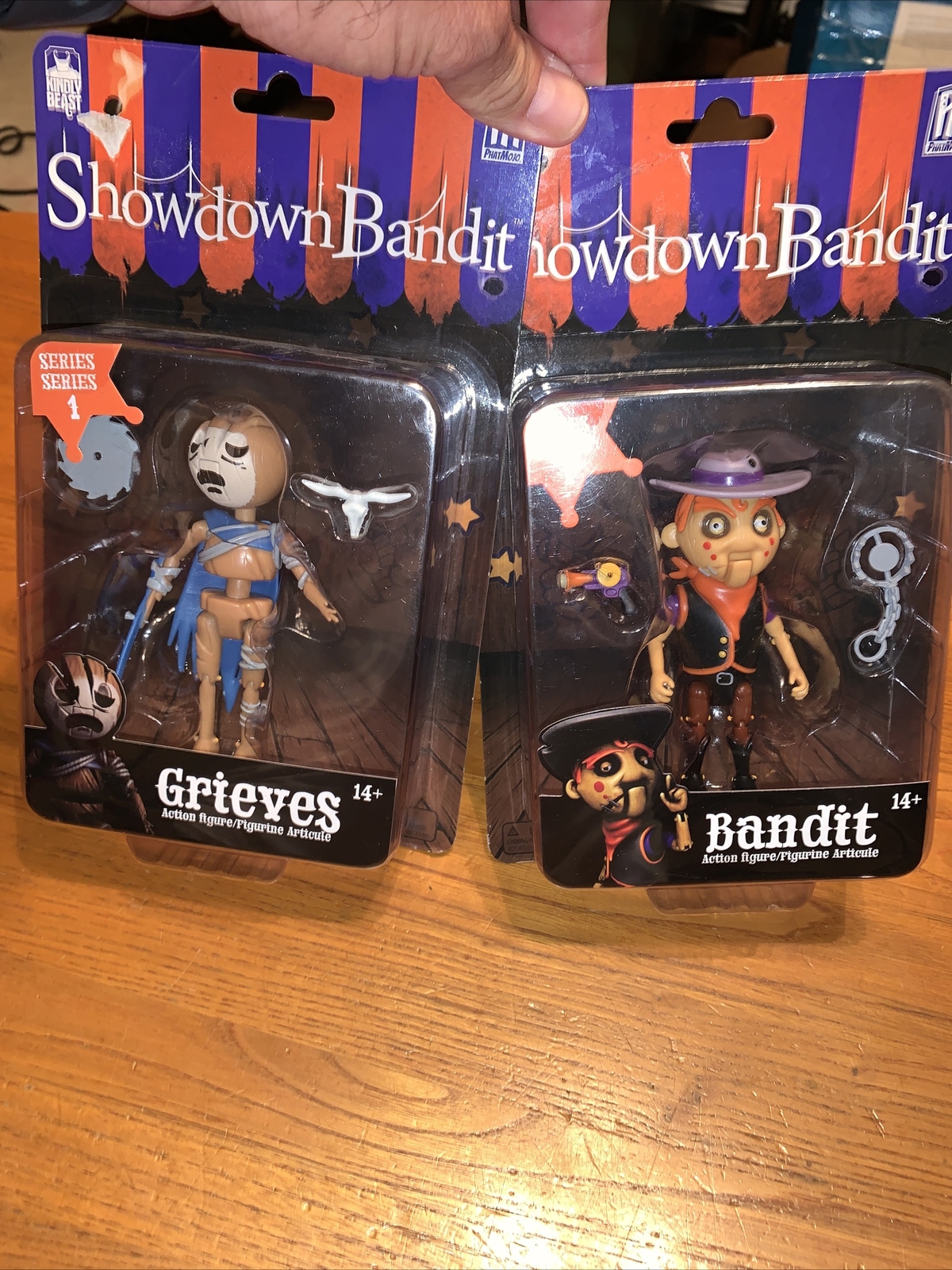 PhatMojo Showdown Bandit, Series 1, GRIEVES and BANDIT Action Figures ...