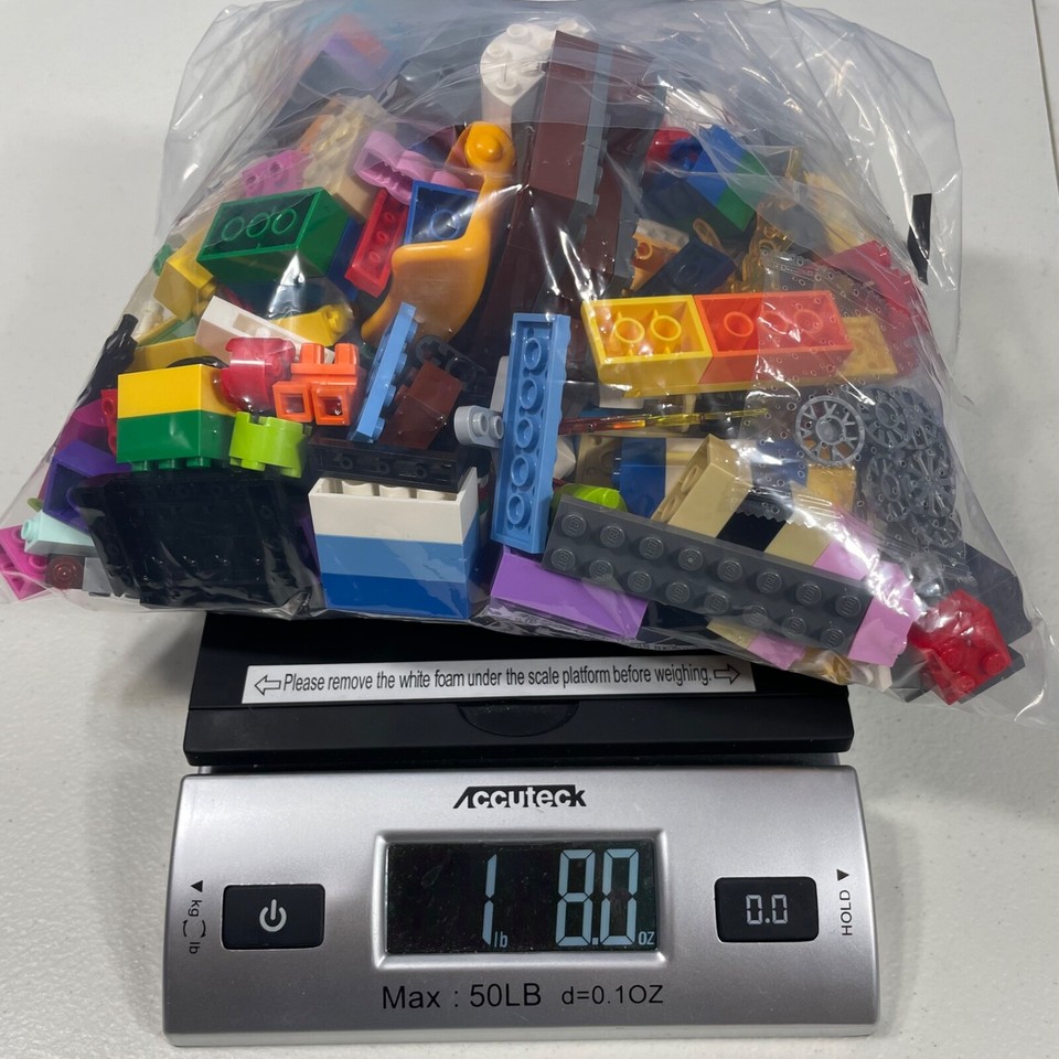 LEGO 1.8 Pounds Mixed Lot With 5 Figures | eBay