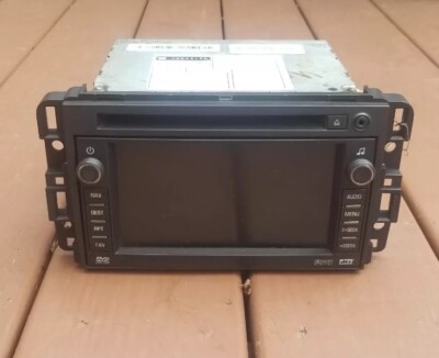 07 08 GM CHEVROLET AVALANCHE TAHOE YUKON RADIO CD DVD GPS NAVIGATION ...