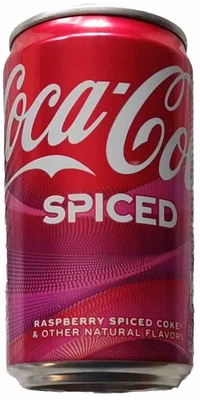 12pk Coca-Cola (Coke) SPICED Raspberry | Grelly USA