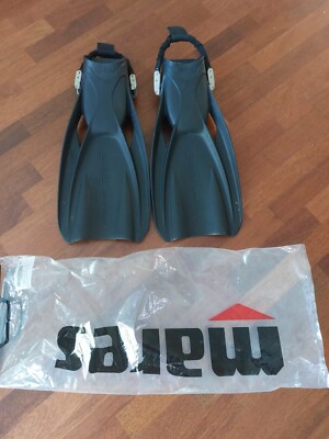 Mares Power Plana fins, Black, XL, spring straps | eBay.de