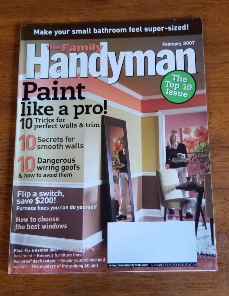 Family Handyman Magazine Lot of 6 Issues 2003-07 DIY Backyard Garage ...