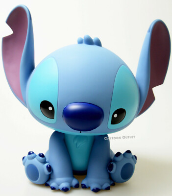 Disney Stitch Bust Bank - Stitch PVC Figural Coin Bank from Lilo and ...