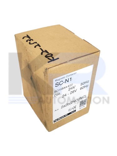 NEW Fuji Electric SC-N1 Magnetic Contactor 24VDC 100-120VAC SC25BAA-E22 ...