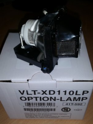 Mitsubishi XD 110 LP Genuine Lamp | eBay UK