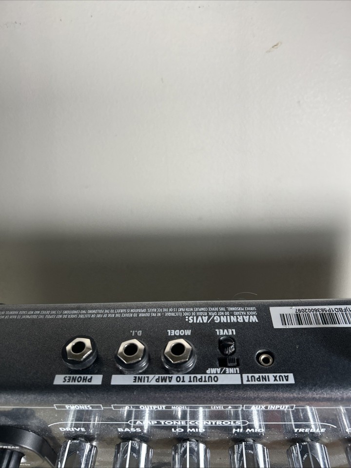 Line 6 Bass POD XT Live Multi-Effects Pedalboard (NO POWER SUPPLY ...