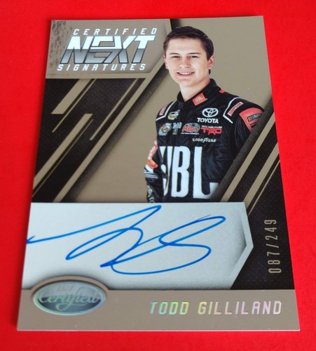 2018 Certified Racing Todd Gilliland Certified Next Signature-SN /249 ...