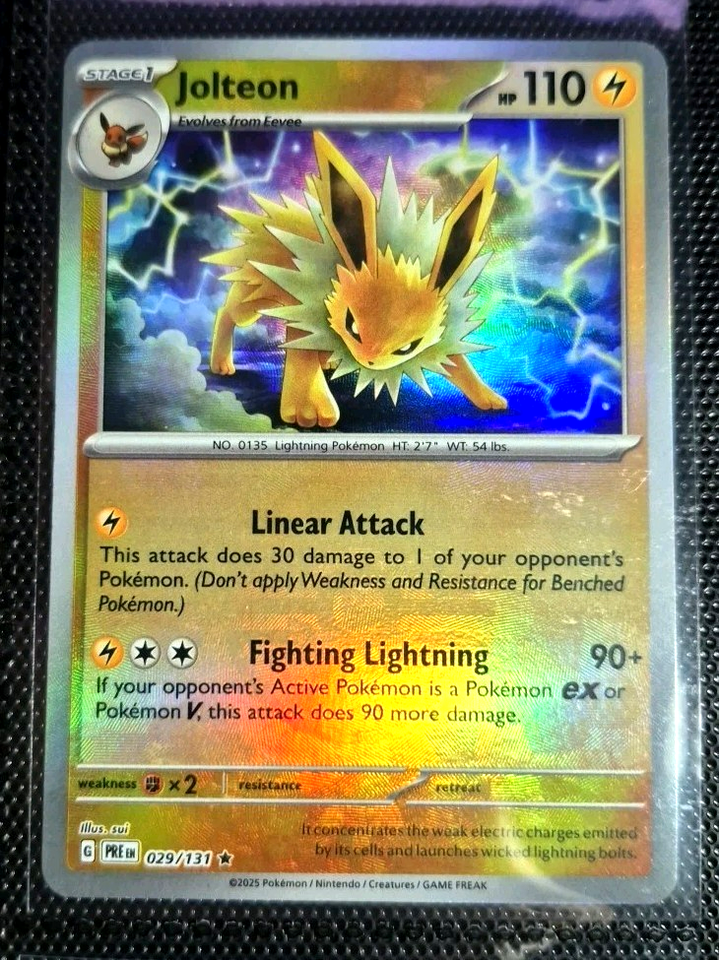 COMPLETE POKEBALL Eeveelution 9 Card Set + Sticker Book Prismatic ...