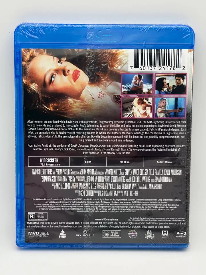 Snapdragon*Sealed* Blu-ray Pamela Anderson, Steven Bauer 760137241782 ...