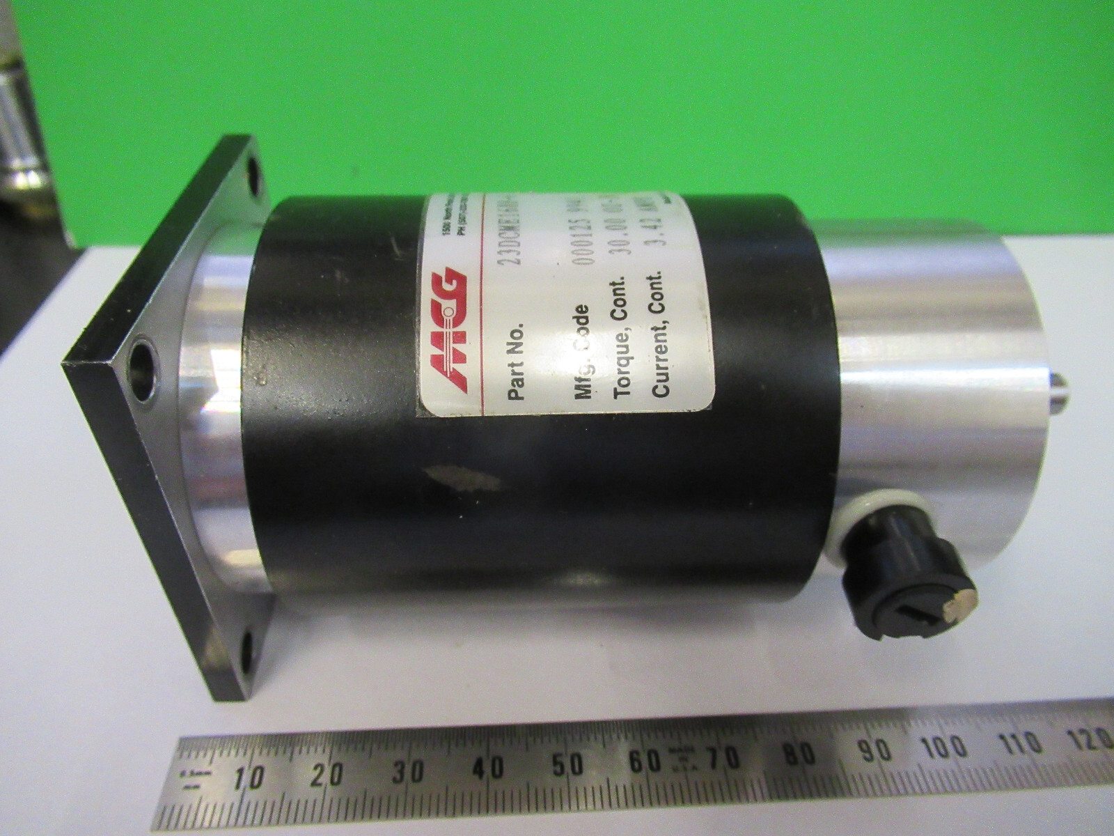MCG DC MOTOR 23DCMG16688-6 STEP TORQUE MECHATRONICS AS PICTURED H2-A-57 ...