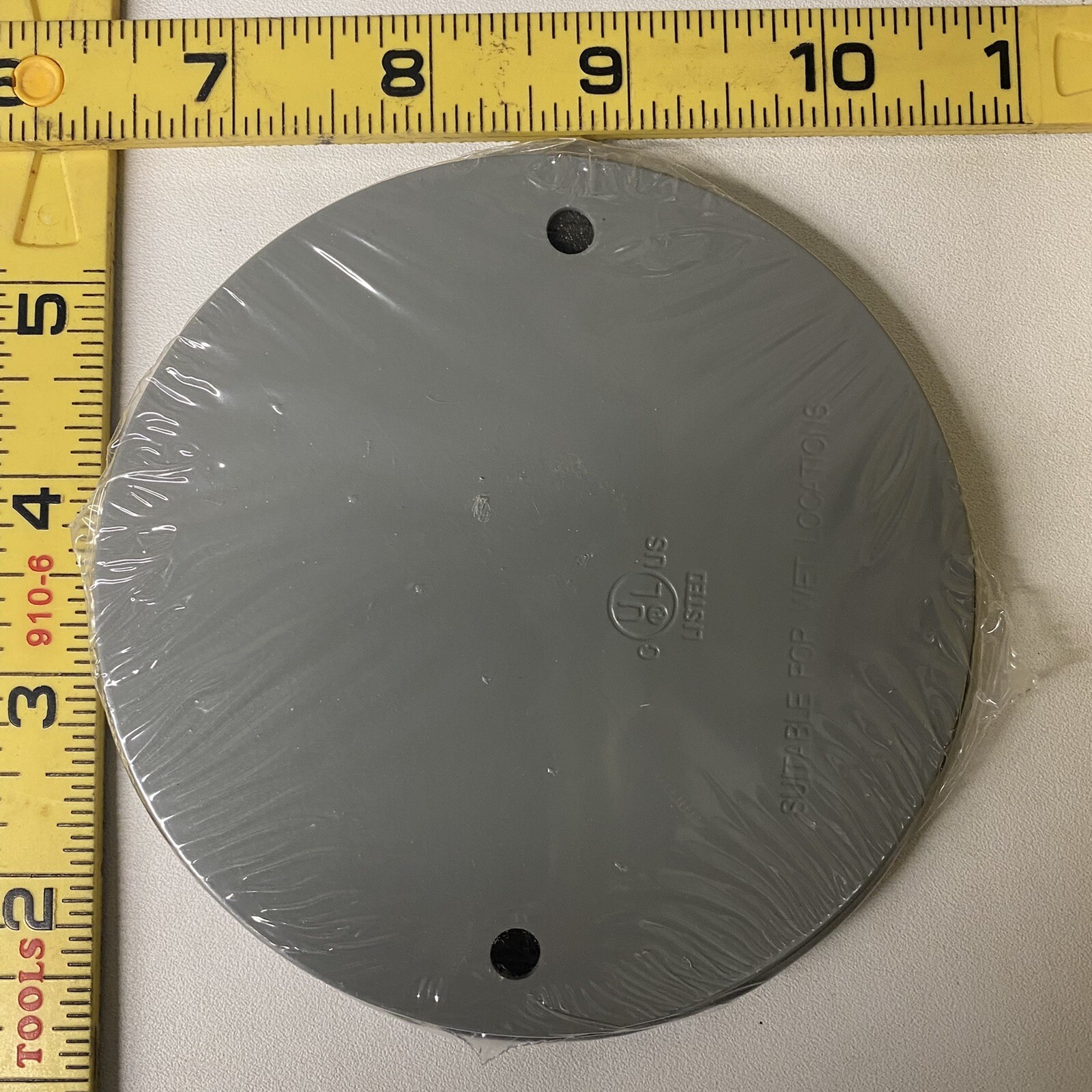 Raco 5374-0 4 Round Weatherproof Cover Blank Gray for sale online | eBay