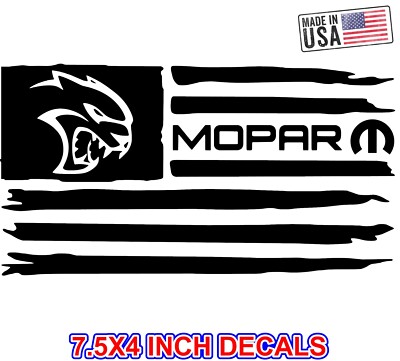 hellcat redeye flag decals mopar dodge charger stickers for challenger ...