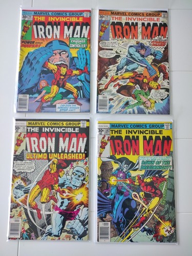 Iron Man #82-91, #95, #102. Marvel Comics Lot of 12. 1976-77 VF+ Or ...