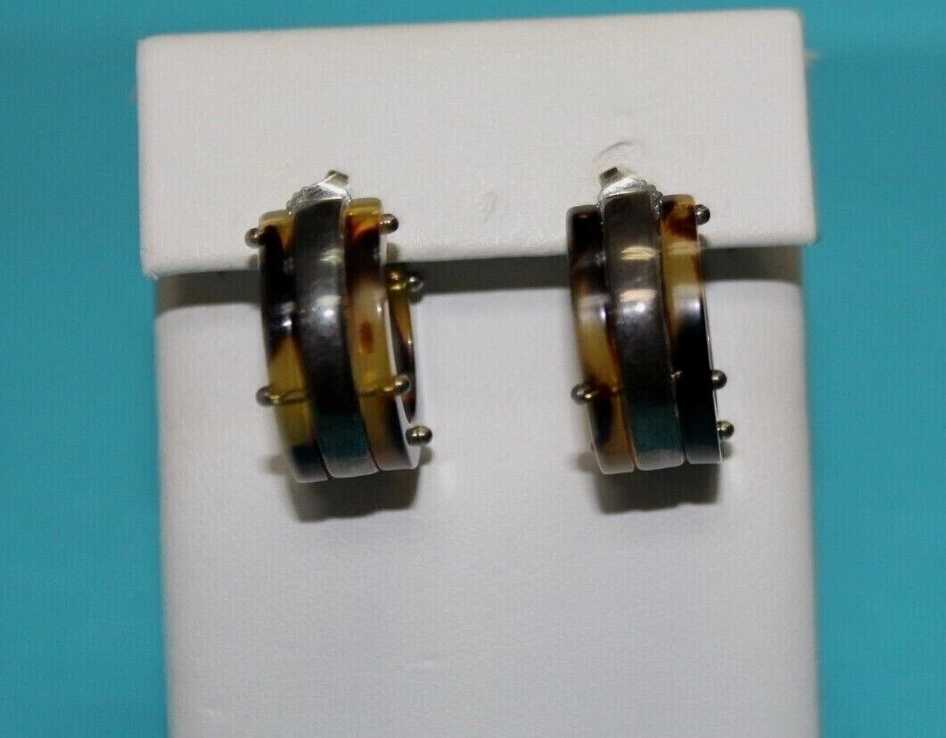 Ralph Lauren Tortoise Shell Earrings