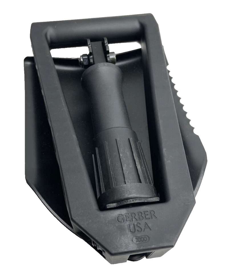 USGI Military USMC GERBER 2000 Entrenching E TOOL Trifold Folding ...