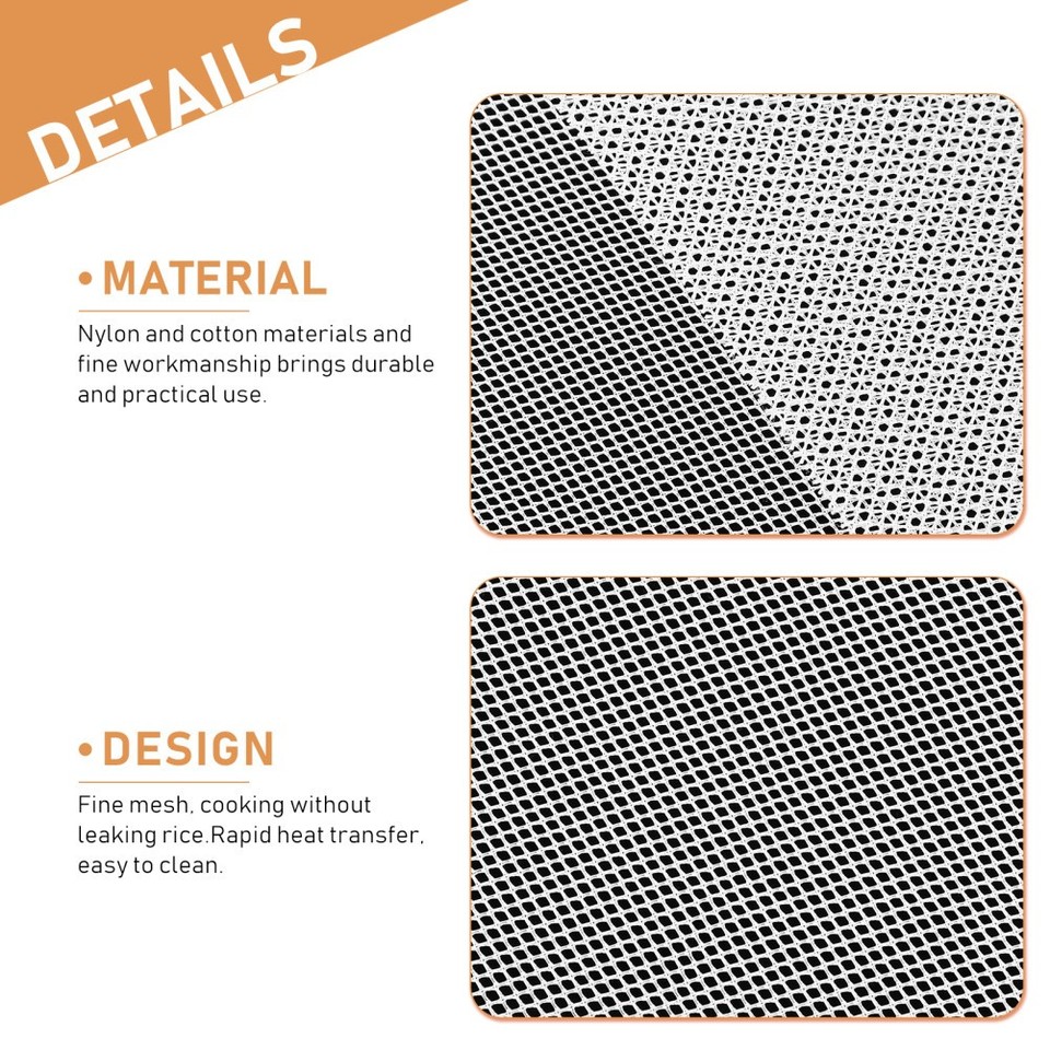 Multi Function Nylon Cotton Steaming Mesh Towel Steamer Liner Rice ...