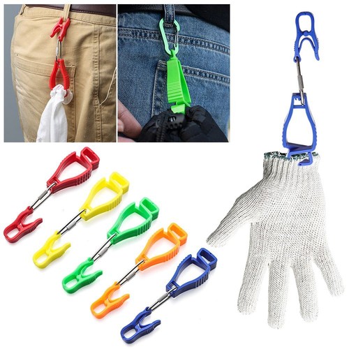 6 Colors Clamp Grabber Catcher Grabber Holder Hanger Guard Labor Glove ...