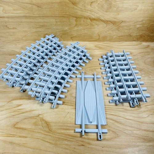 Vtg New Bright G Scale Train Track Lot of 6 Curved 12" and 4 Straight ...