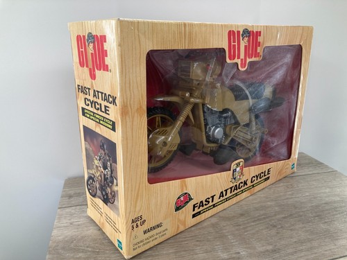 1998 Hasbro GI Joe Fast Attack Cycle Action Figure Factory Sealed ...