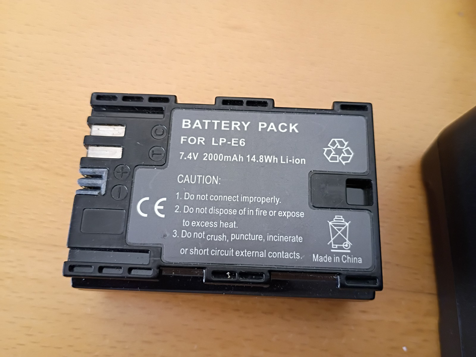 Canon Battery Charger LC-E6E & Compatible Battery LP-E6 Tested | eBay