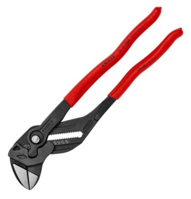 Knipex 12" Pliers Wrench 8601300 Adjustable Wrench Hybrid Tool Black ...