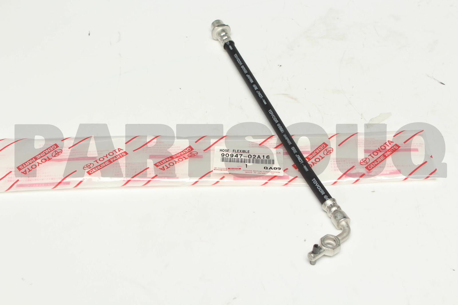 9094702A16 Genuine Toyota HOSE, FLEXIBLE, NO.1(FOR FRONT) 90947-02A16 ...