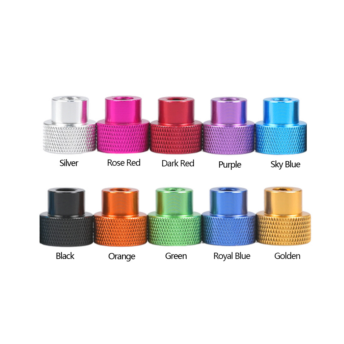 1 4 20 UNC Aluminum Knurled Thumb Nuts Hand Grip Knobs For Camera Mount 1-4-20-unc-aluminum-knurled-thumb-nuts-hand-grip-knobs-for-camera-mount