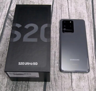 New Sealed Samsung Galaxy S20 Ultra SM-G988U 128GB Fully Unlocked ...