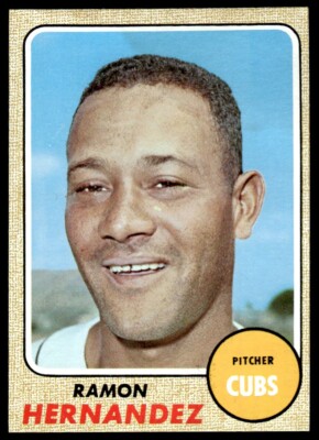 1968 Topps Ramon Hernandez Chicago Cubs #382 | eBay