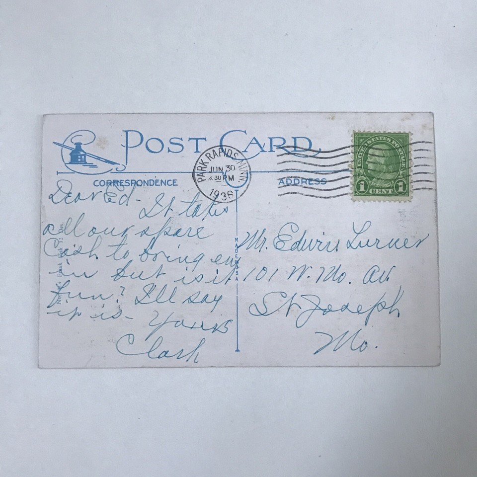 Vintage Fishing Exaggerated "A Day's Catch Here" Postcard 1936 Posted ...