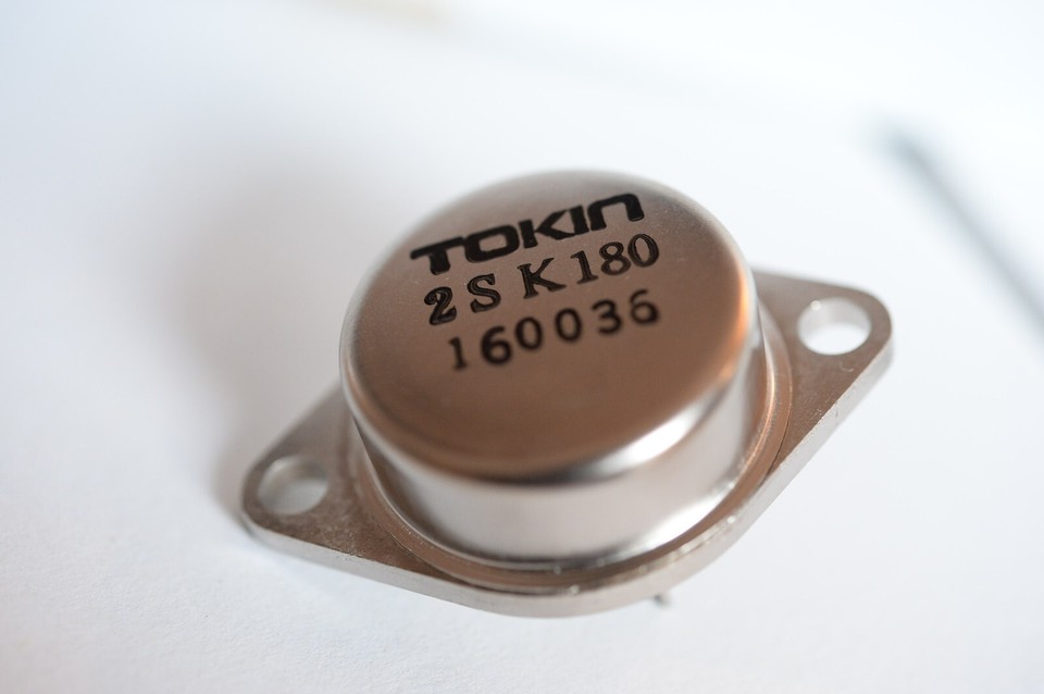 PRECISELY Matched Pair (2PC) 2SK180 (with curve data) TOKIN SIT (2SK77 ...