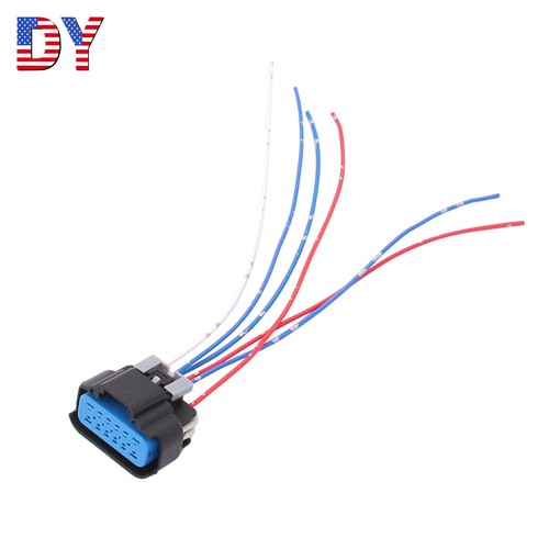 6 wire Halogen Headlight Connector Harness Pigtail Fits for 2008-14 ...