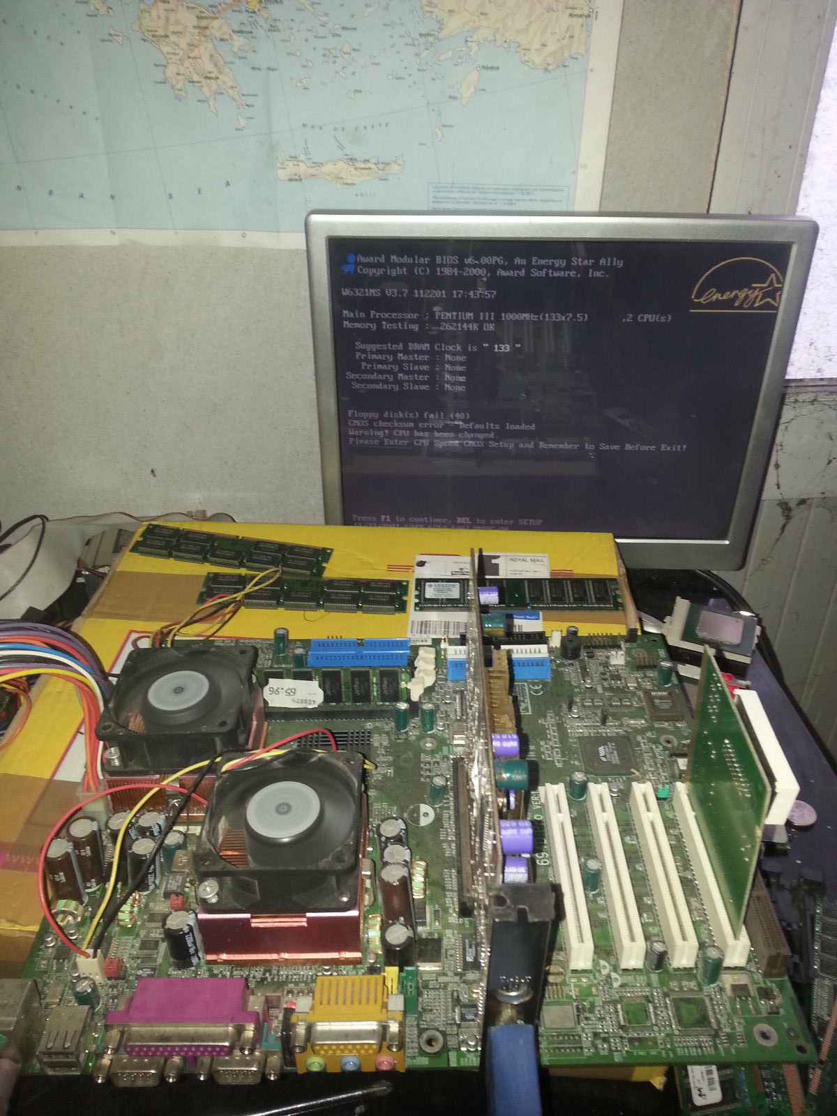 Msi 694d pro dual socket 370 motherboard complete | eBay UK