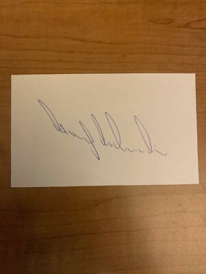 HENRY WHARTON - BOXER - AUTHENTIC AUTOGRAPH SIGNED- B5199 | eBay