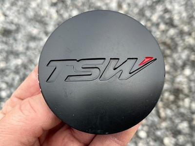 TSW WHEEL CENTER CAP MATTE BLACK FINISH 1914S03 2 3/4" | eBay