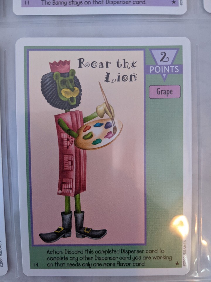 Pez Trading Card Game Vaious Single Cards Including Rares - Complete ...